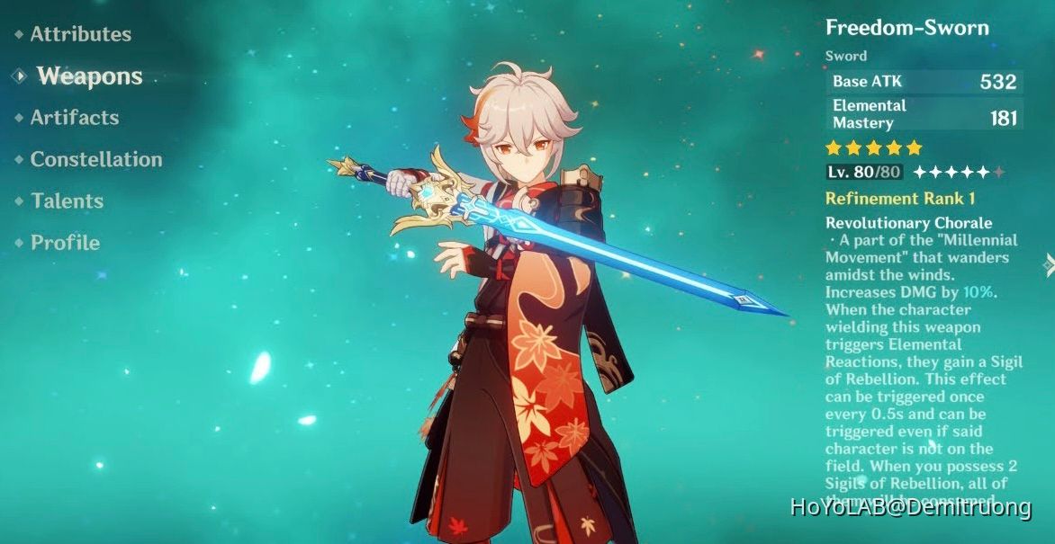 F2P thì nên rước thêm về freedom-sworn ko 🤔 Genshin Impact | HoYoLAB