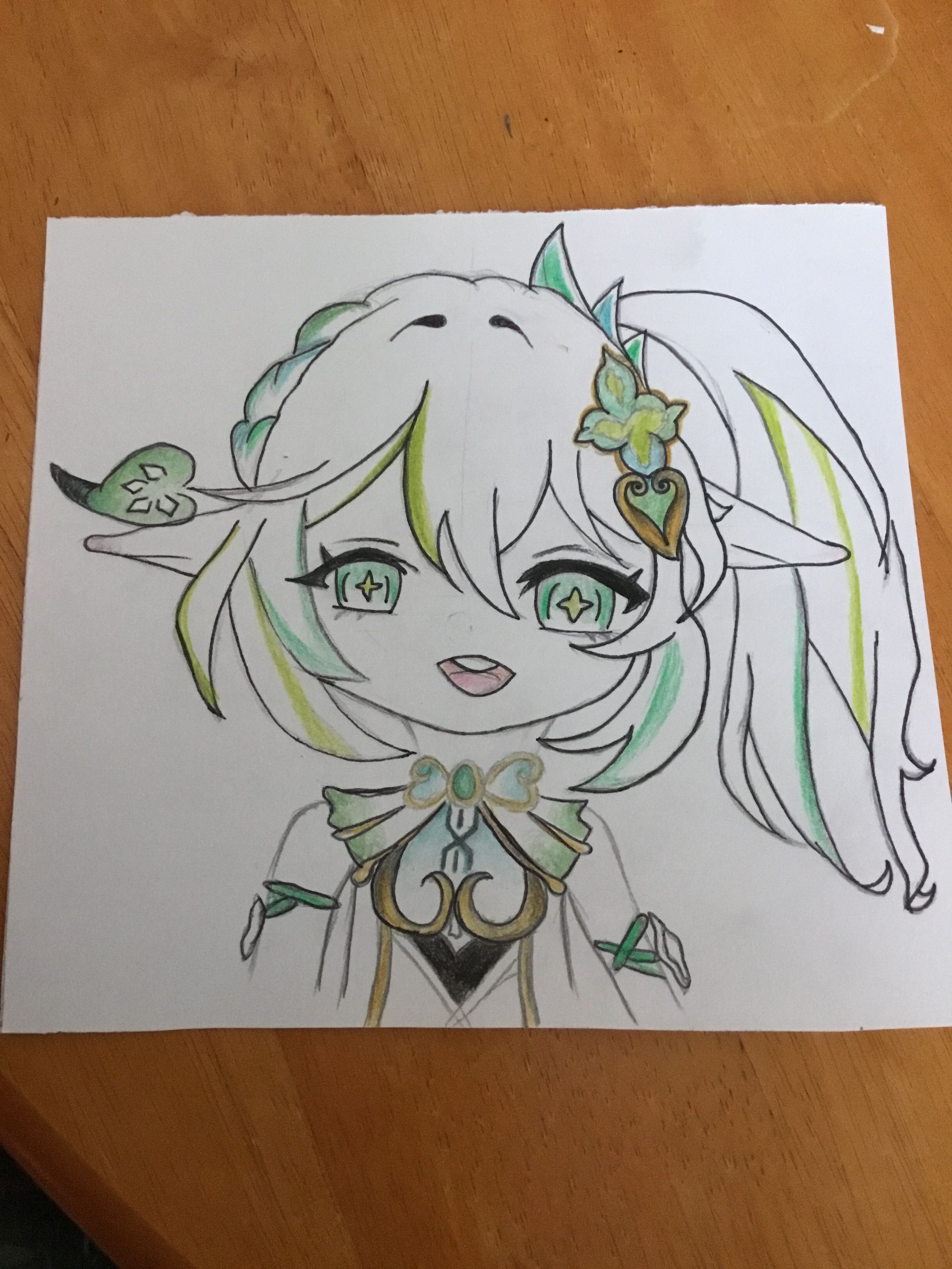 Nahida in colour! Genshin Impact | HoYoLAB