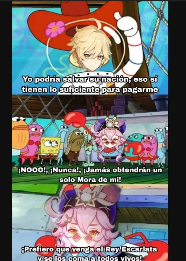 Me toco nilouuuu y mas memes Genshin Impact | HoYoLAB