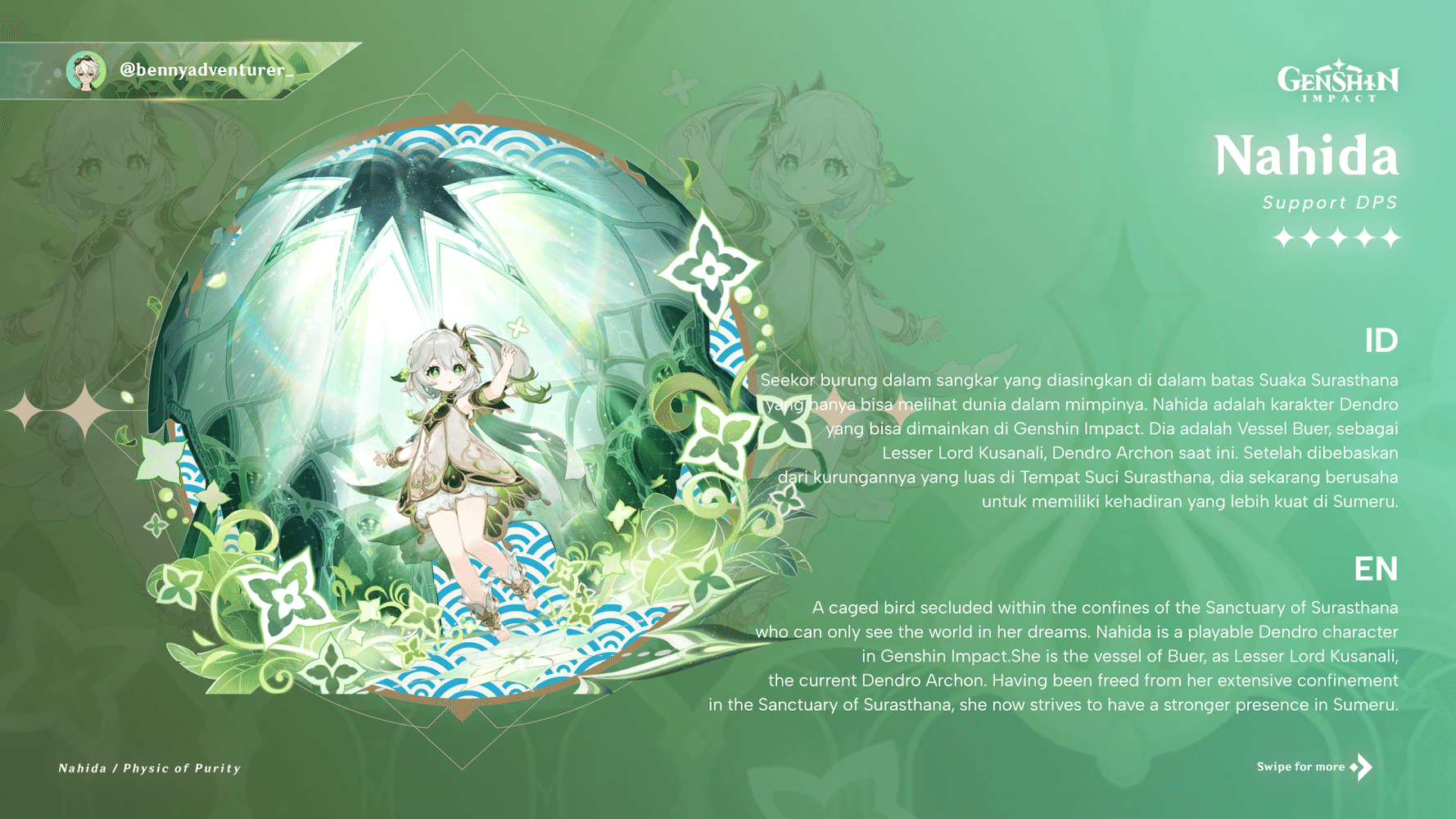 Complete Guide for Nahida (Build, Team Comp, Ascension Material and talent upgrade material ...