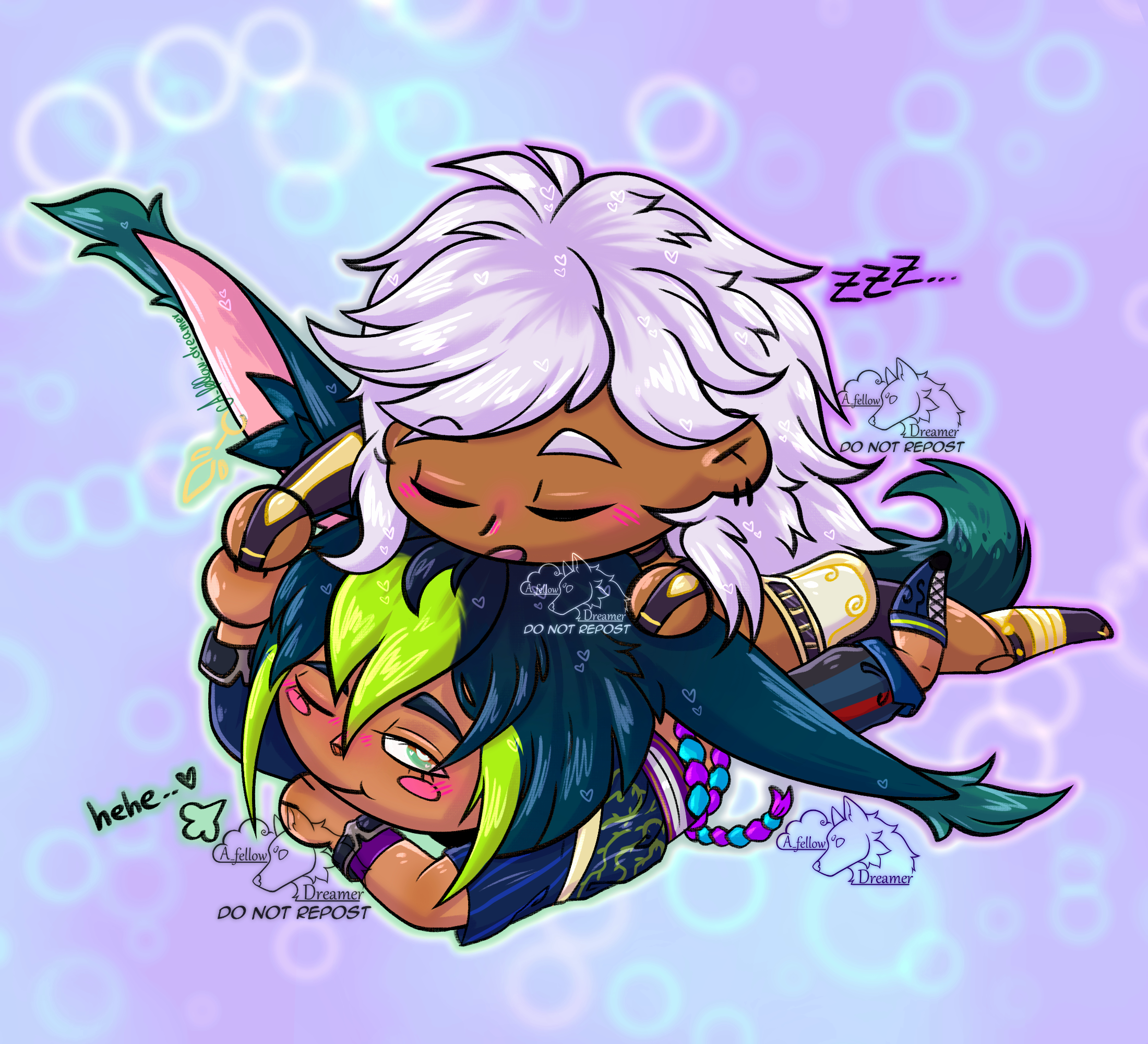 Chibi cynari💜💚 Genshin Impact | HoYoLAB