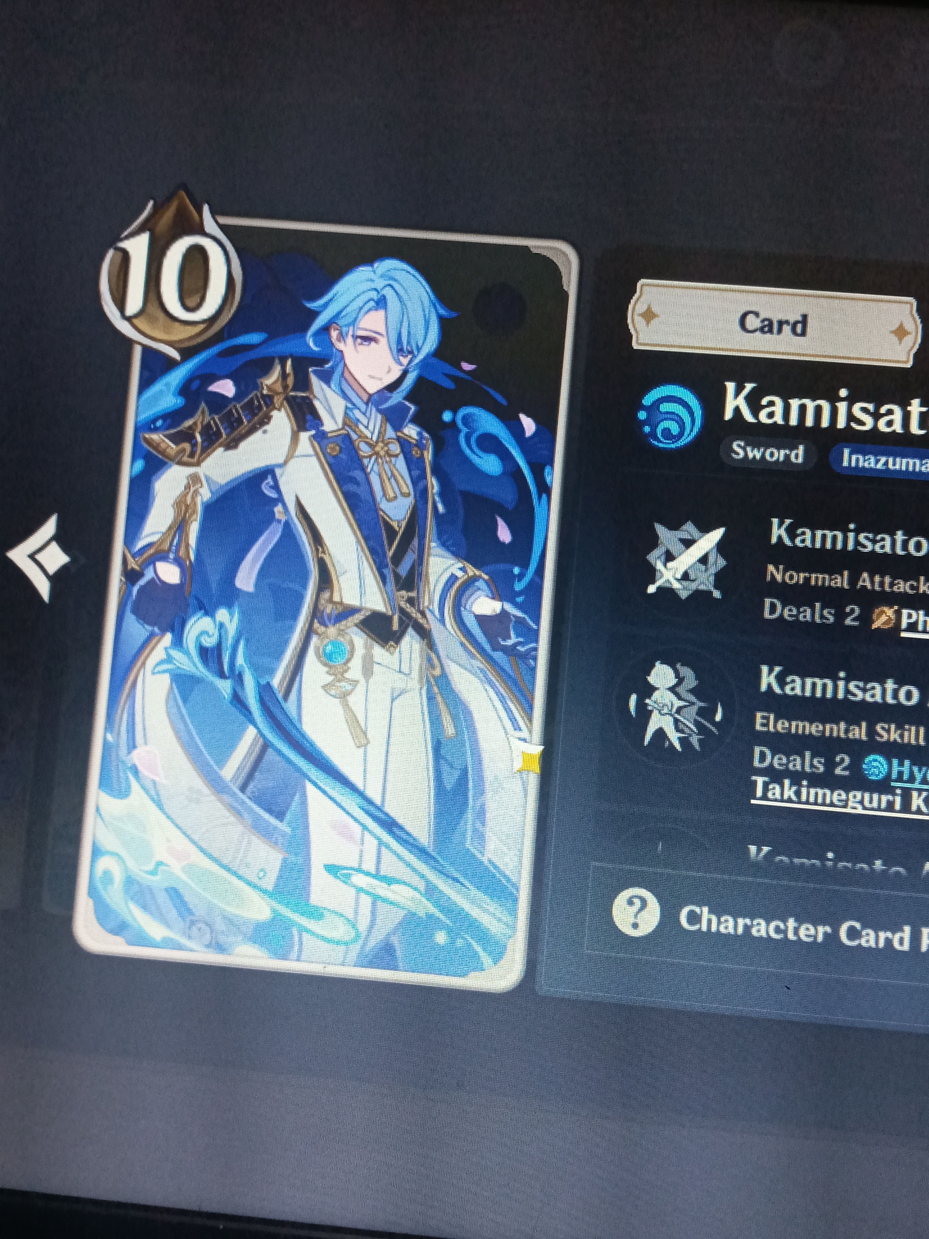 New genius invocation TCG Card Genshin Impact | HoYoLAB