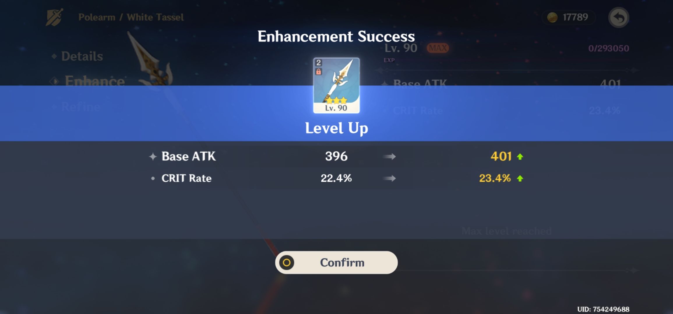 My first item with full level up Genshin Impact | HoYoLAB