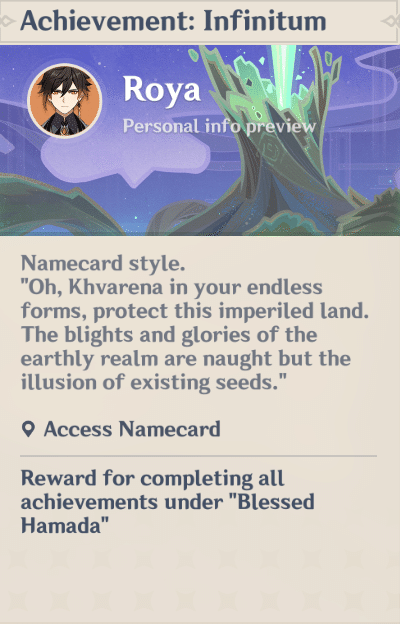 New namecards!! Genshin Impact | HoYoLAB