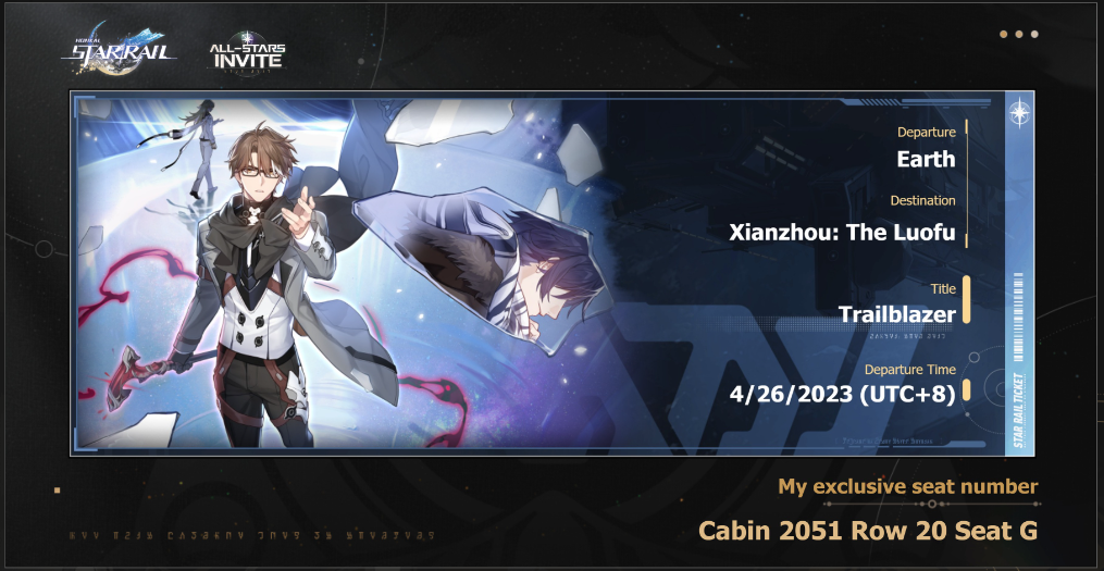 Reminder to do the HSR event for stuff: Day 9 Honkai: Star Rail | HoYoLAB