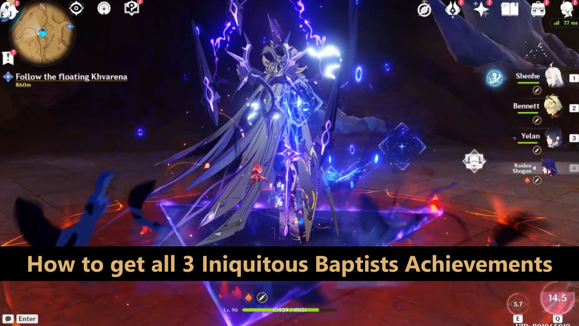 How to get all 3 Iniquitous Baptists Achievements Genshin Impact | HoYoLAB