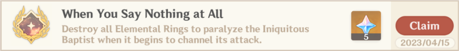 How to get all 3 Iniquitous Baptists Achievements Genshin Impact | HoYoLAB