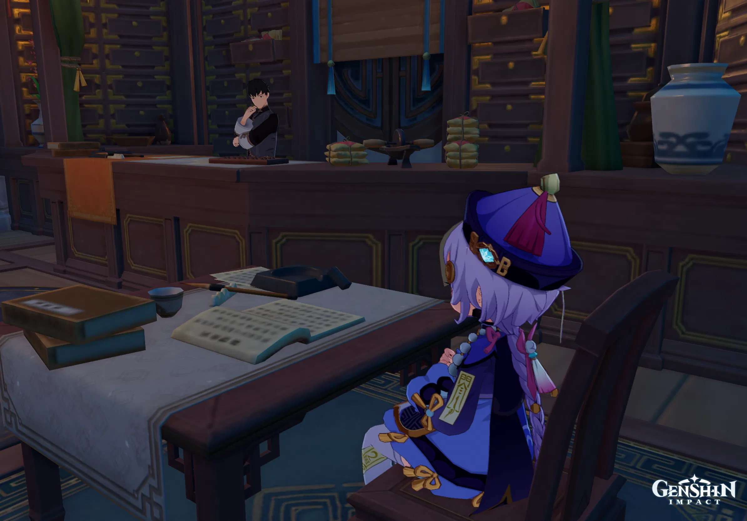 Bubu Pharmacy Back Room Genshin Impact | HoYoLAB
