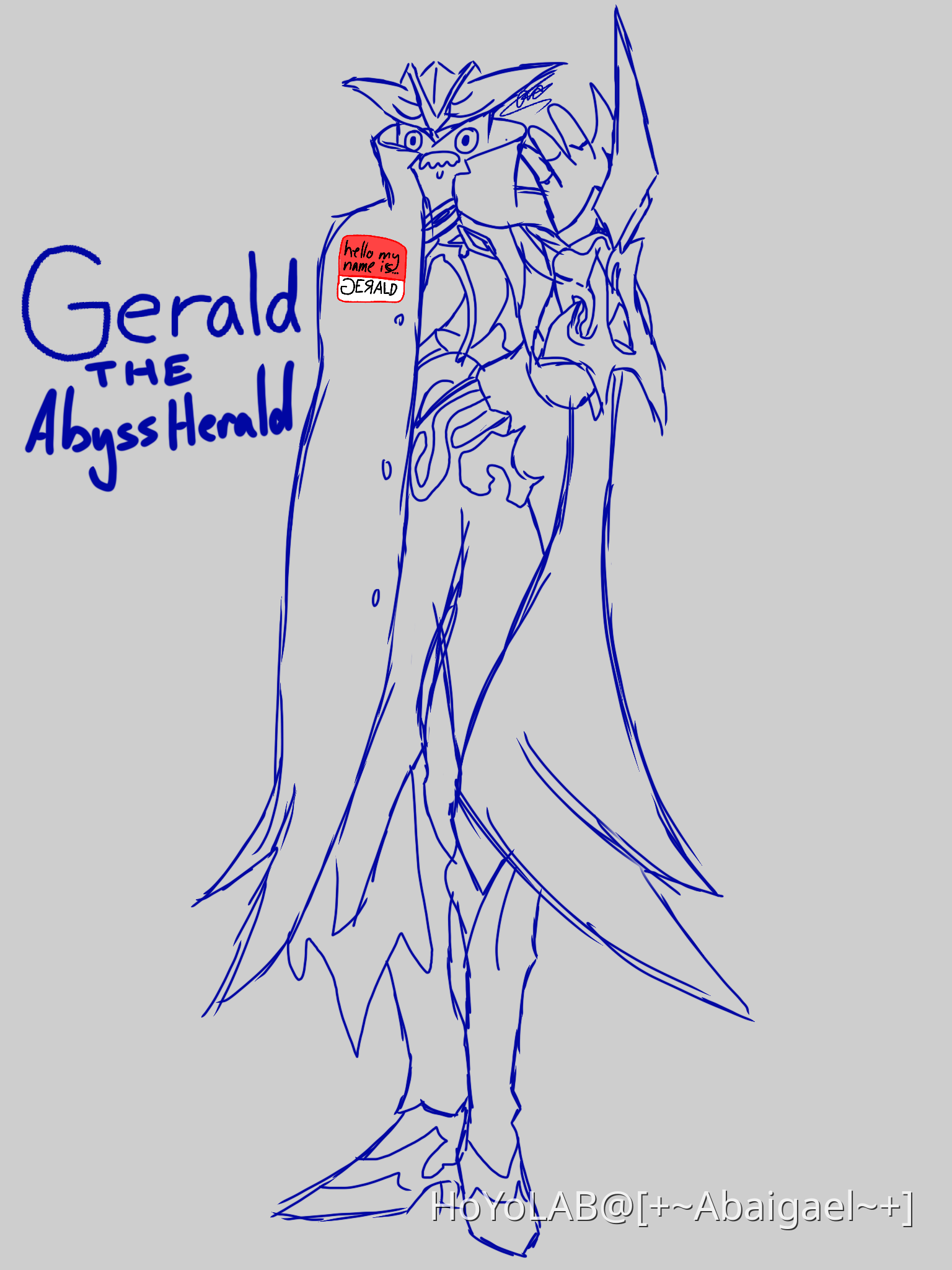 “Gerald” the abyss herald Genshin Impact | HoYoLAB