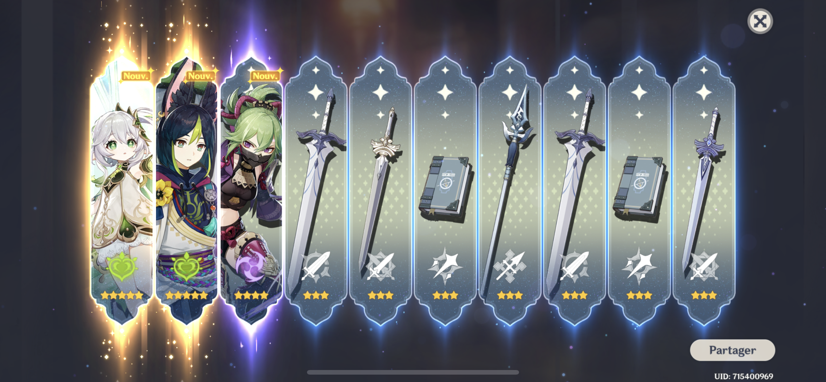 Invocations chanceuses sur nahida Genshin Impact | HoYoLAB