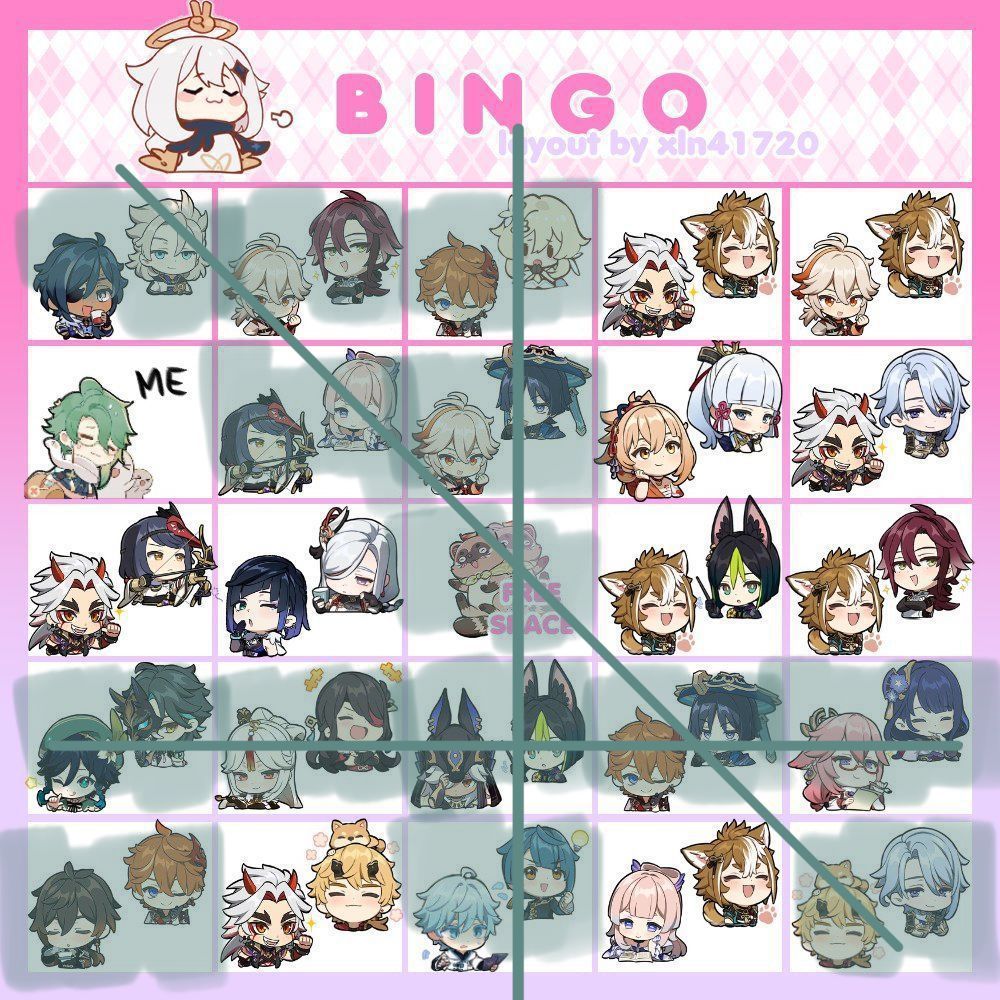 ship bingo! Genshin Impact | HoYoLAB