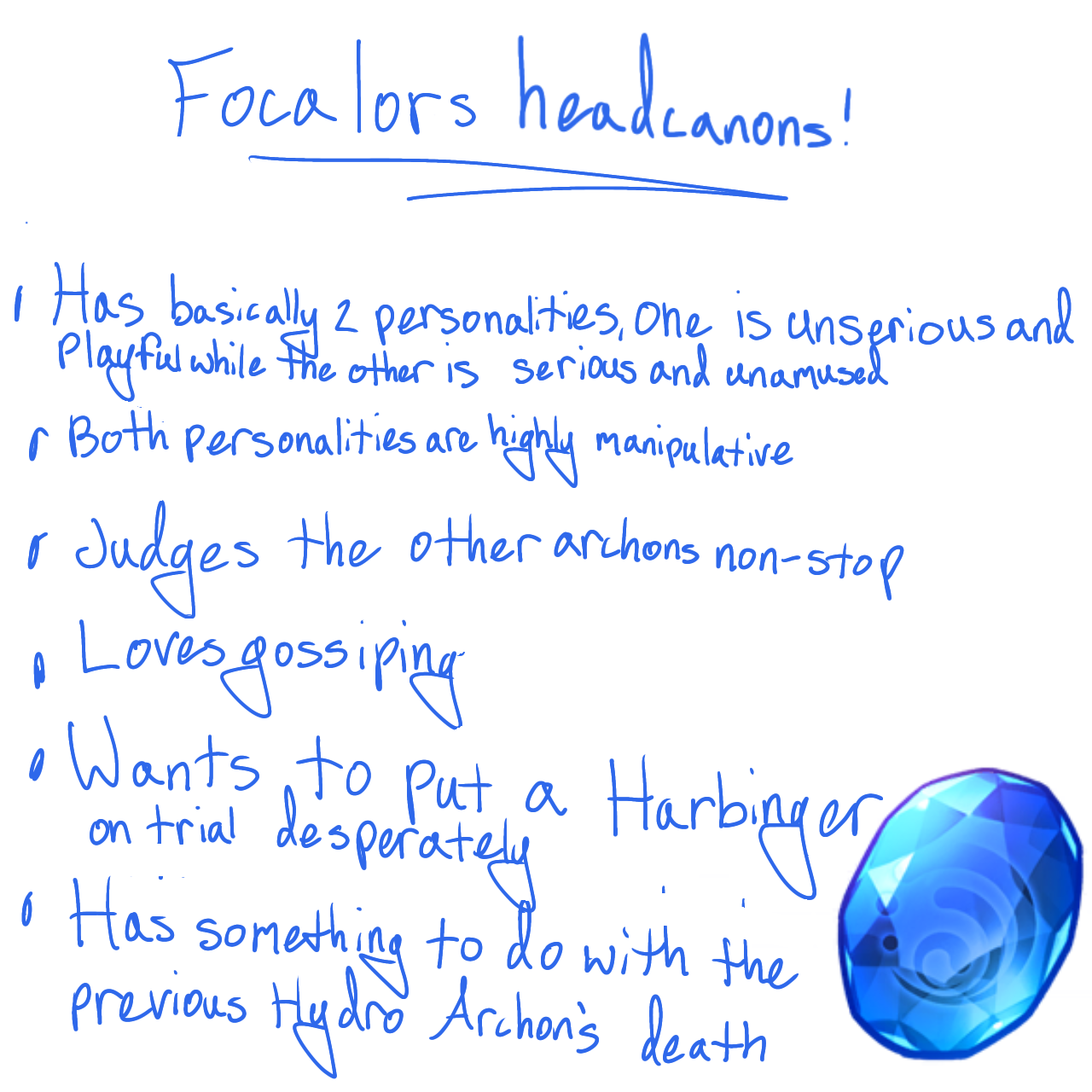 Focalors headcanons! Genshin Impact | HoYoLAB