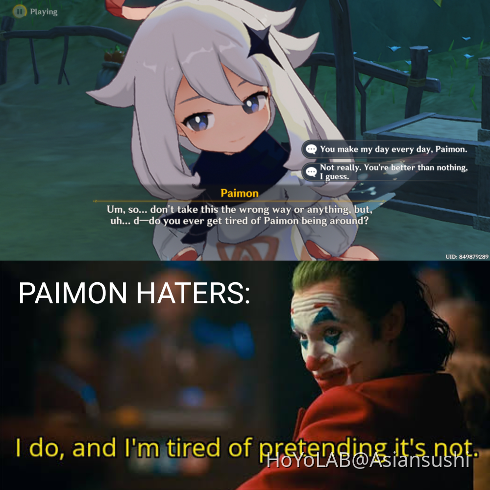 PAIMON IS CUTE!!! WHAT DO YOU MEAN?! Genshin Impact | HoYoLAB