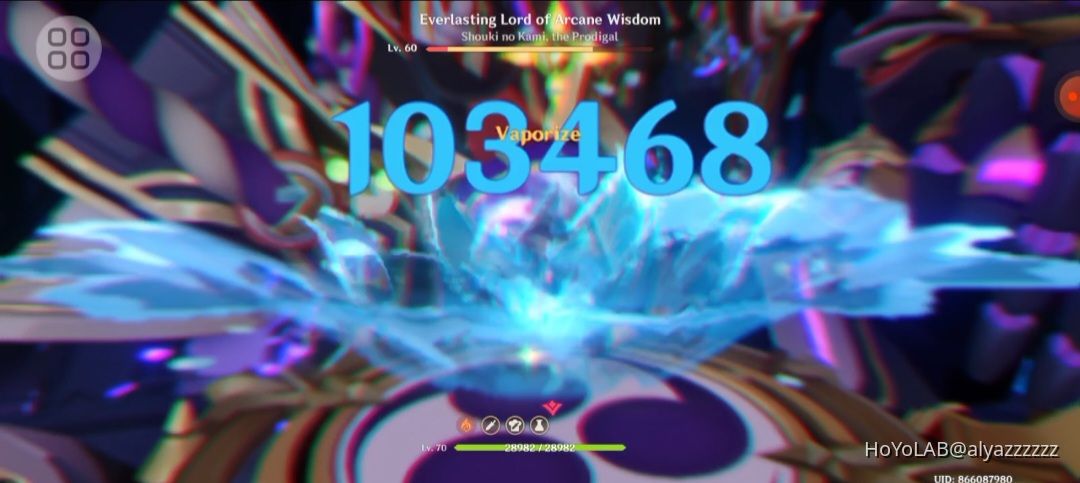 Okay i leveled up dps nilou to level 70 talent level 7 random artifacts ...