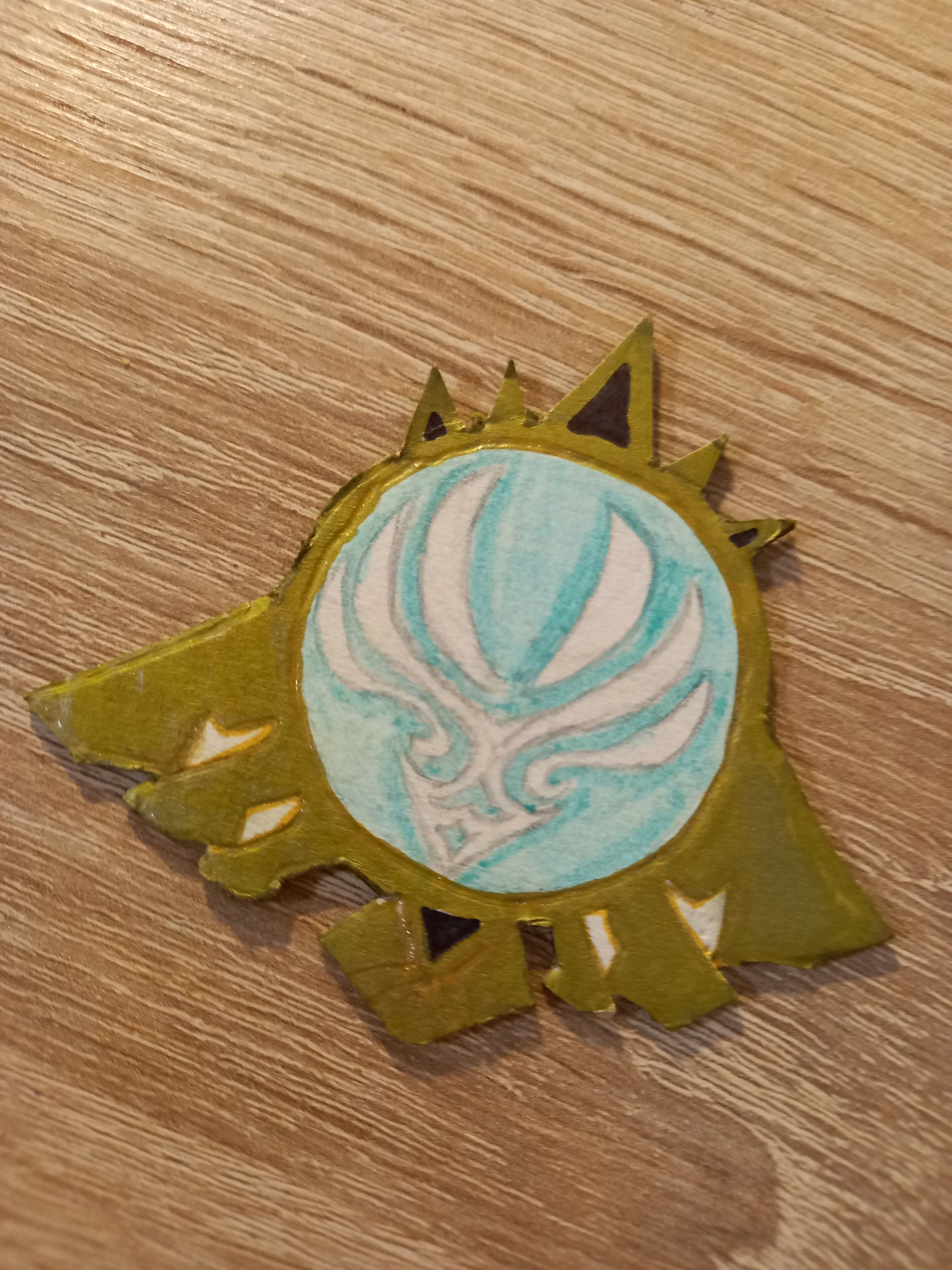 Anemo vision and garlic bread i made once Genshin Impact | HoYoLAB