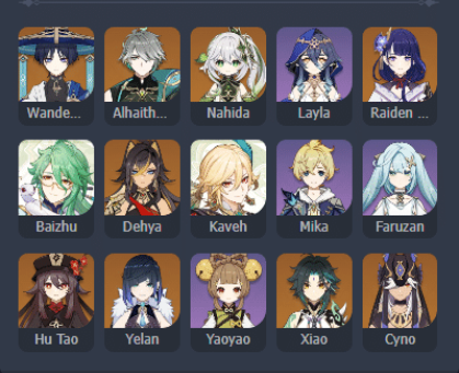 This is the new geshin inpact in my comment and i took the picture of ...