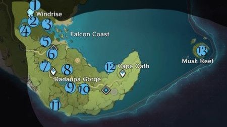 Anemoculus Location Genshin Impact | HoYoLAB