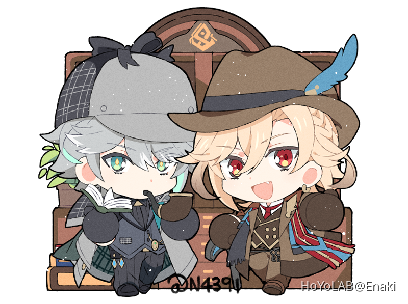 Chibi Detective AU Genshin Impact | HoYoLAB