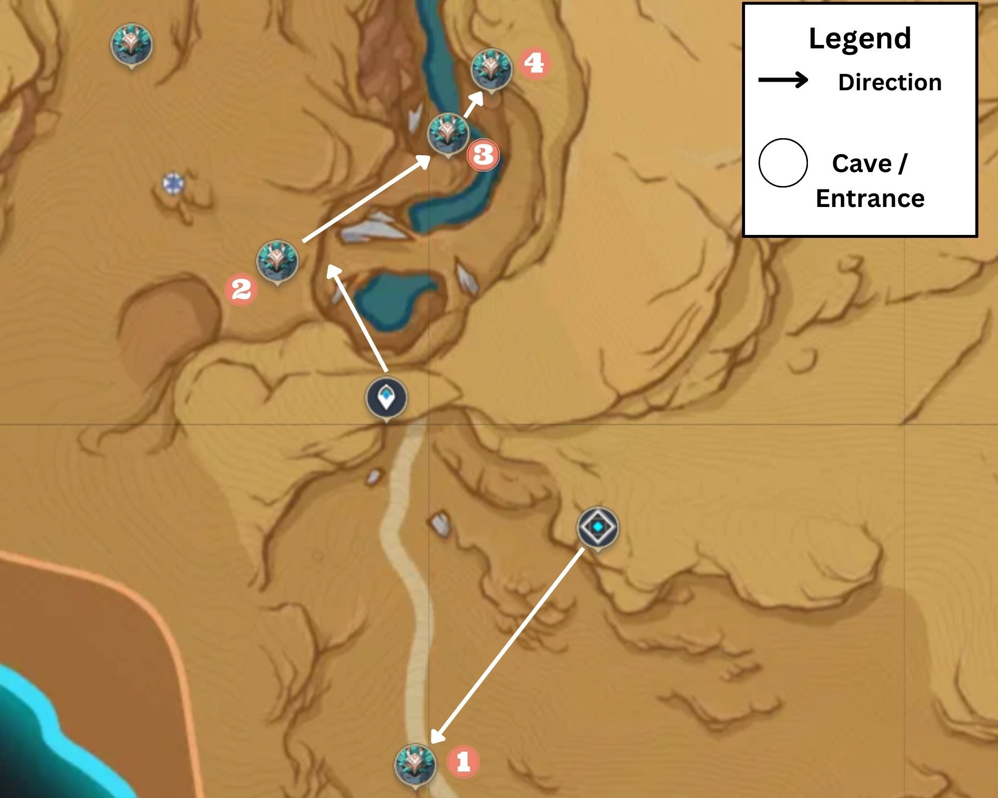 [Version 3.6] Genshin Impact Hilichurl Rouge Farming Route Genshin ...