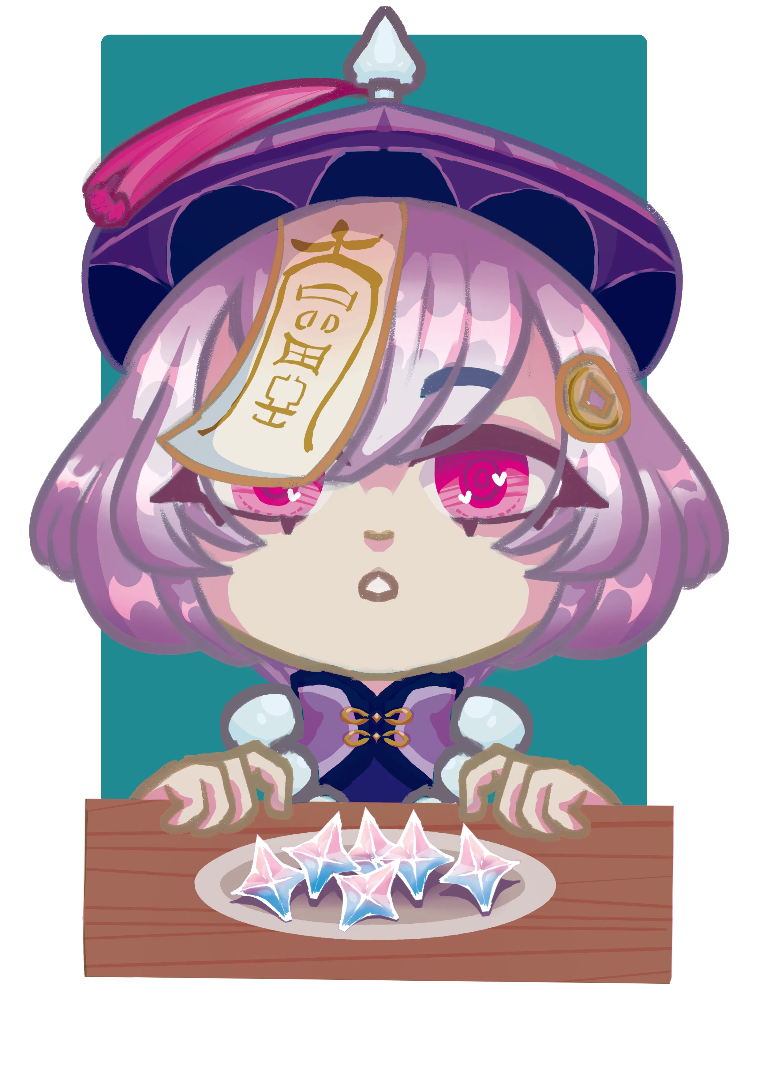 Qiqi fan art Genshin Impact | HoYoLAB