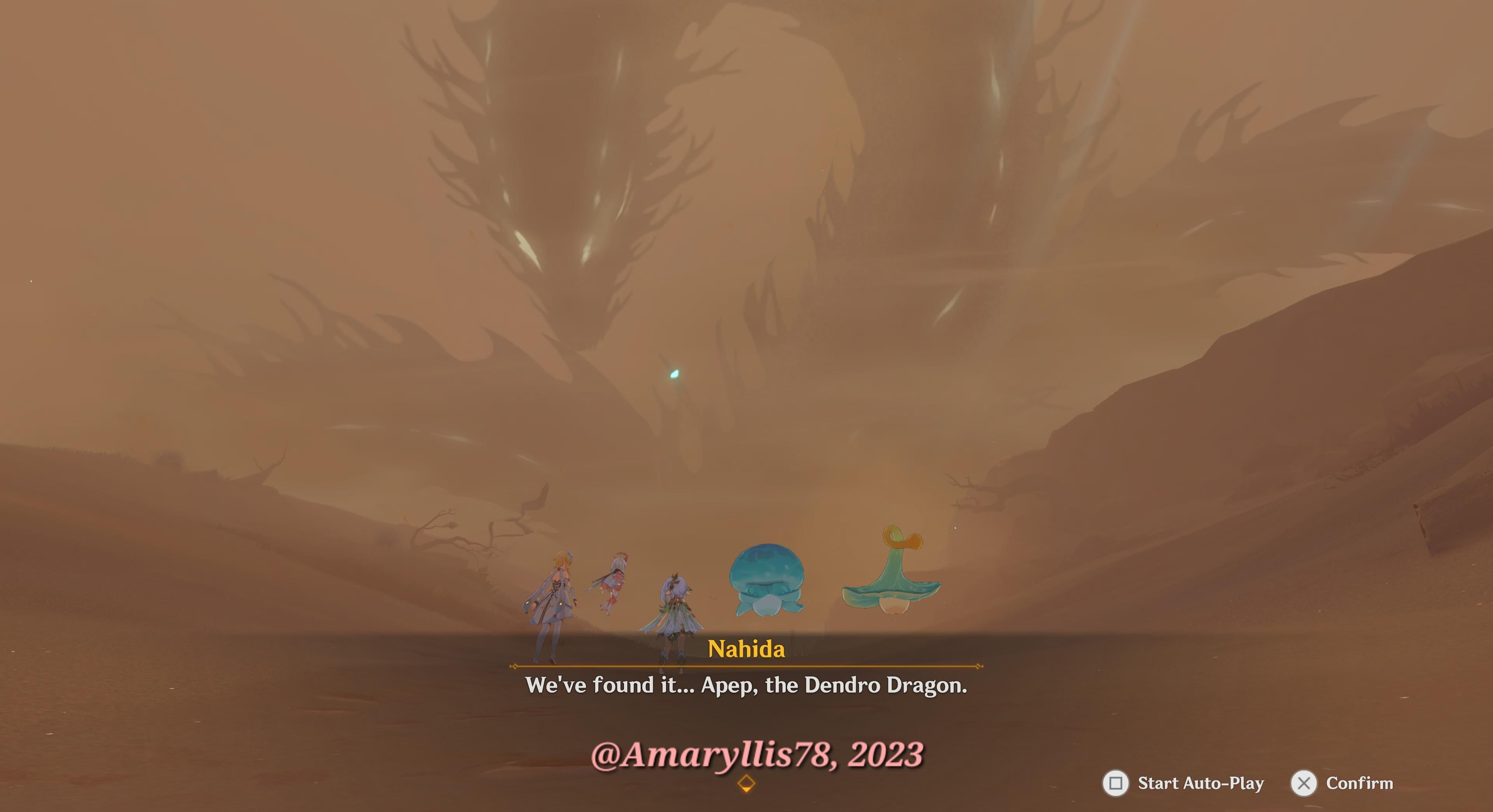 Possible Spolier: Apep, the Dendro Dragon... Genshin Impact | HoYoLAB