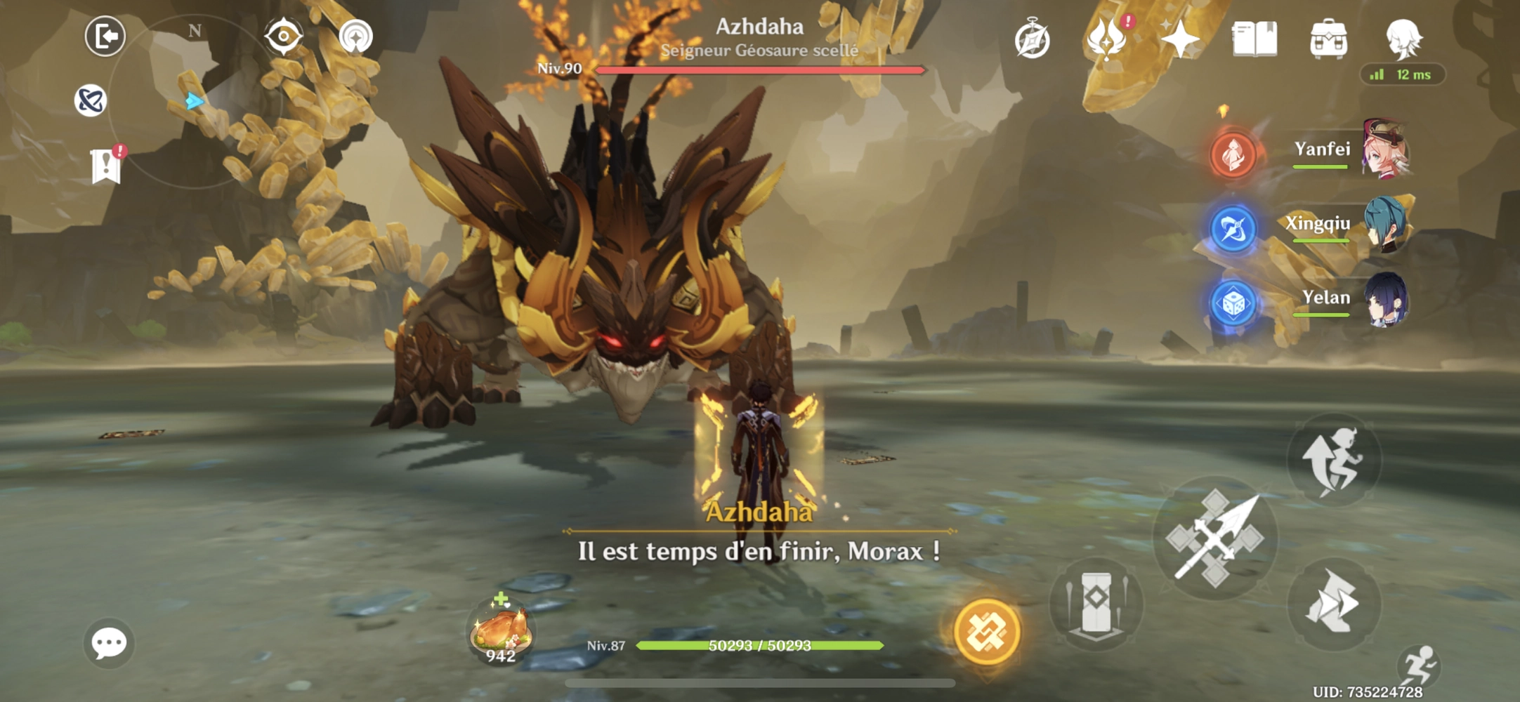 Avez vous remarqué sur Azdaha ? Genshin Impact | HoYoLAB