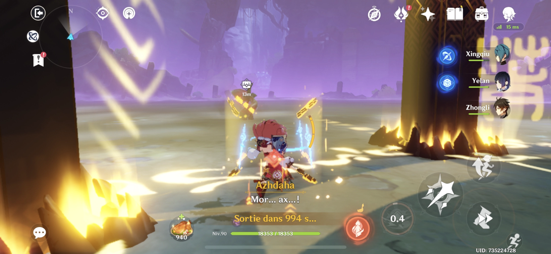 Avez vous remarqué sur Azdaha ? Genshin Impact | HoYoLAB