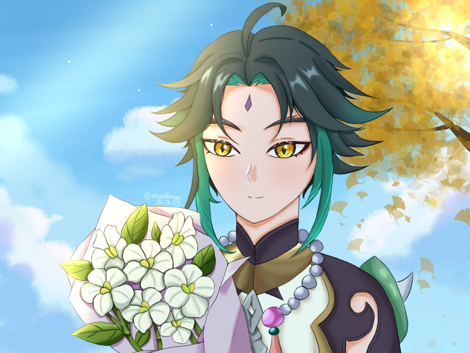 Happy birthday, Xiao 💚💚💚 Genshin Impact | HoYoLAB