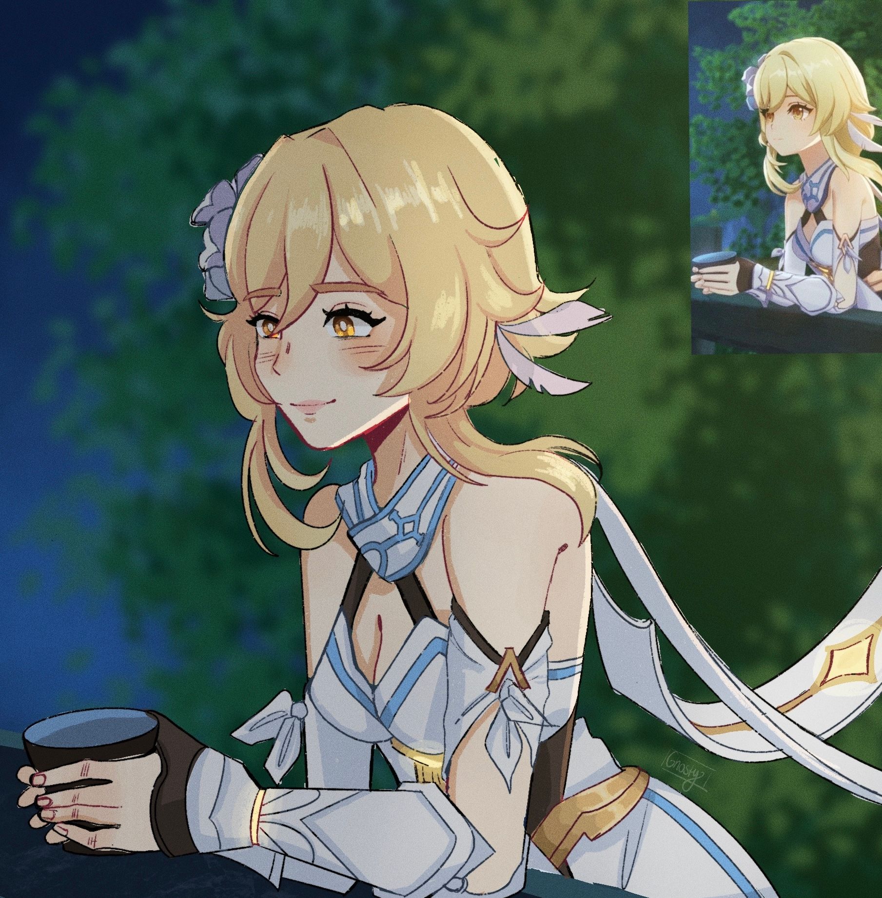 Lumine Screenshot Redraw Genshin Impact | HoYoLAB