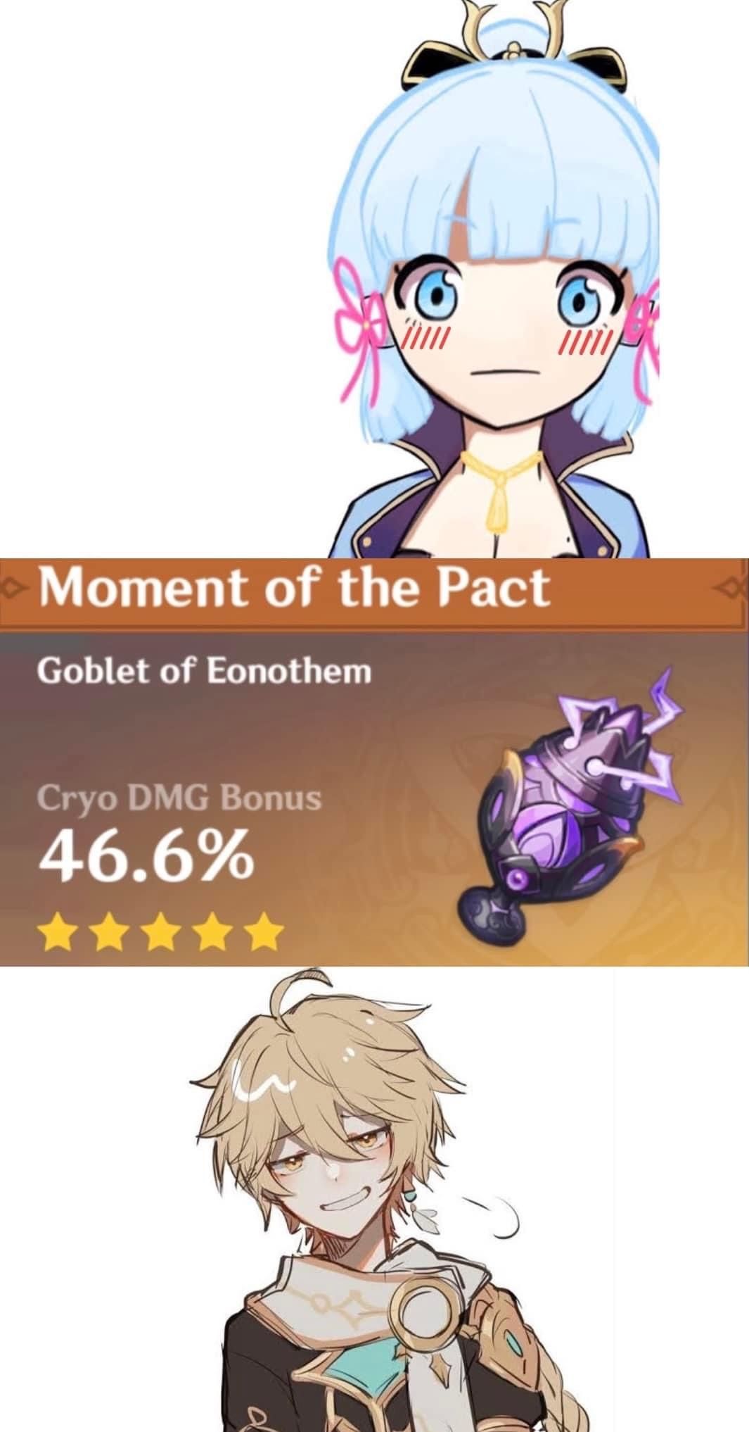 999999x Cryo Damage 😳😳😳 Genshin Impact | HoYoLAB