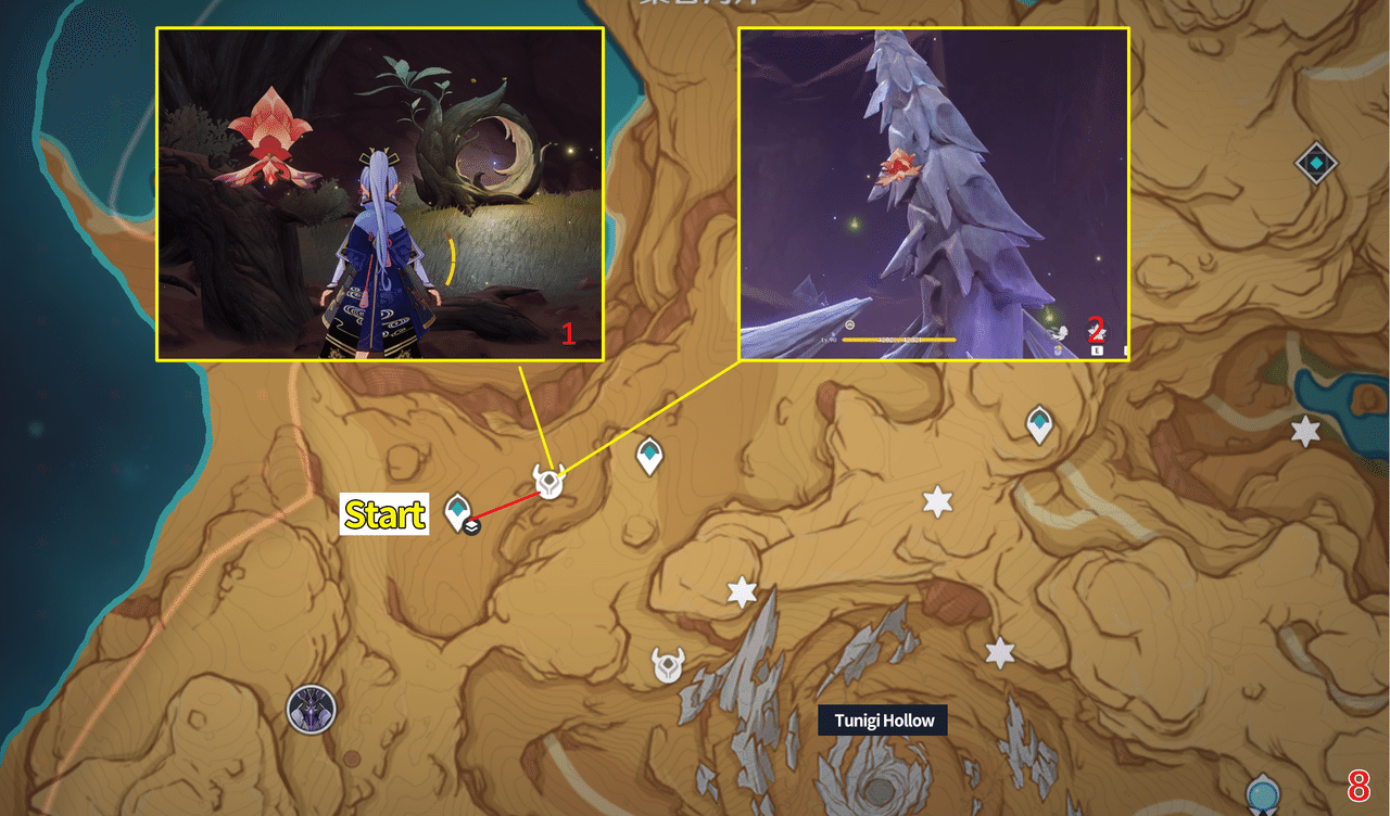 【V3.6】Material Collection | Fravashi Trees | All 10 Locations and How ...