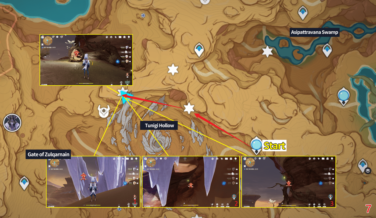 【V3.6】Material Collection | Fravashi Trees | All 10 Locations and How ...