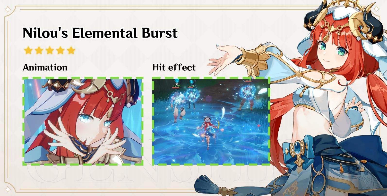 Nilou Constellation Analysis Genshin Impact | HoYoLAB