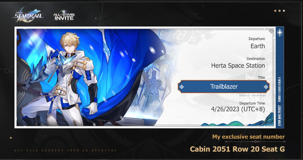 Reminder to do the HSR event for stuff: Day 11 Honkai: Star Rail | HoYoLAB