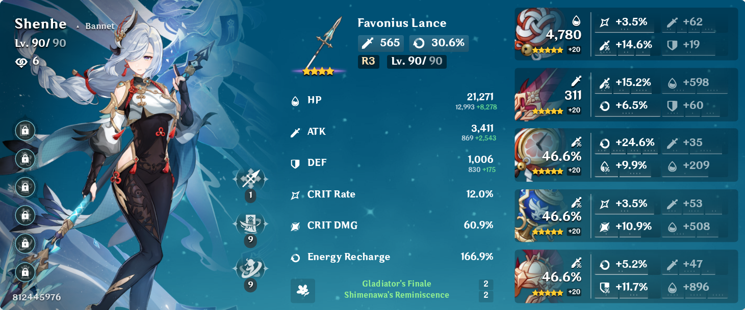 Shenhe Build Genshin Impact | HoYoLAB