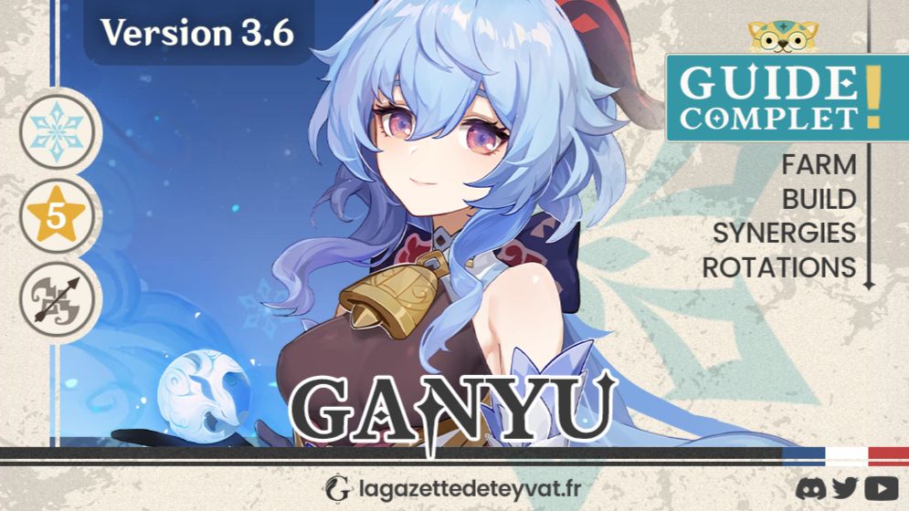 [Guide pour la version 3.6] Ganyu ― Farm, build, synergies, rotations Genshin Impact | HoYoLAB