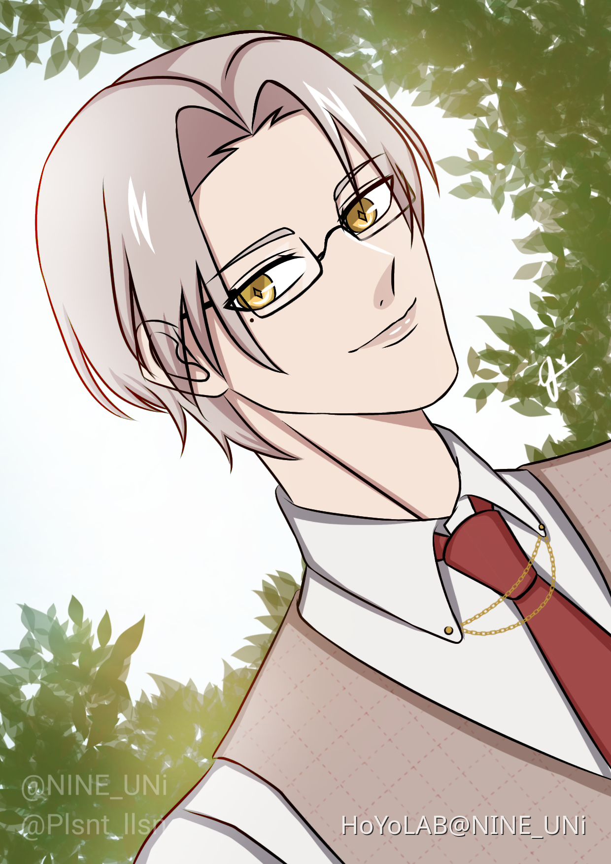 Vyn Richter fanart Tears of Themis | HoYoLAB