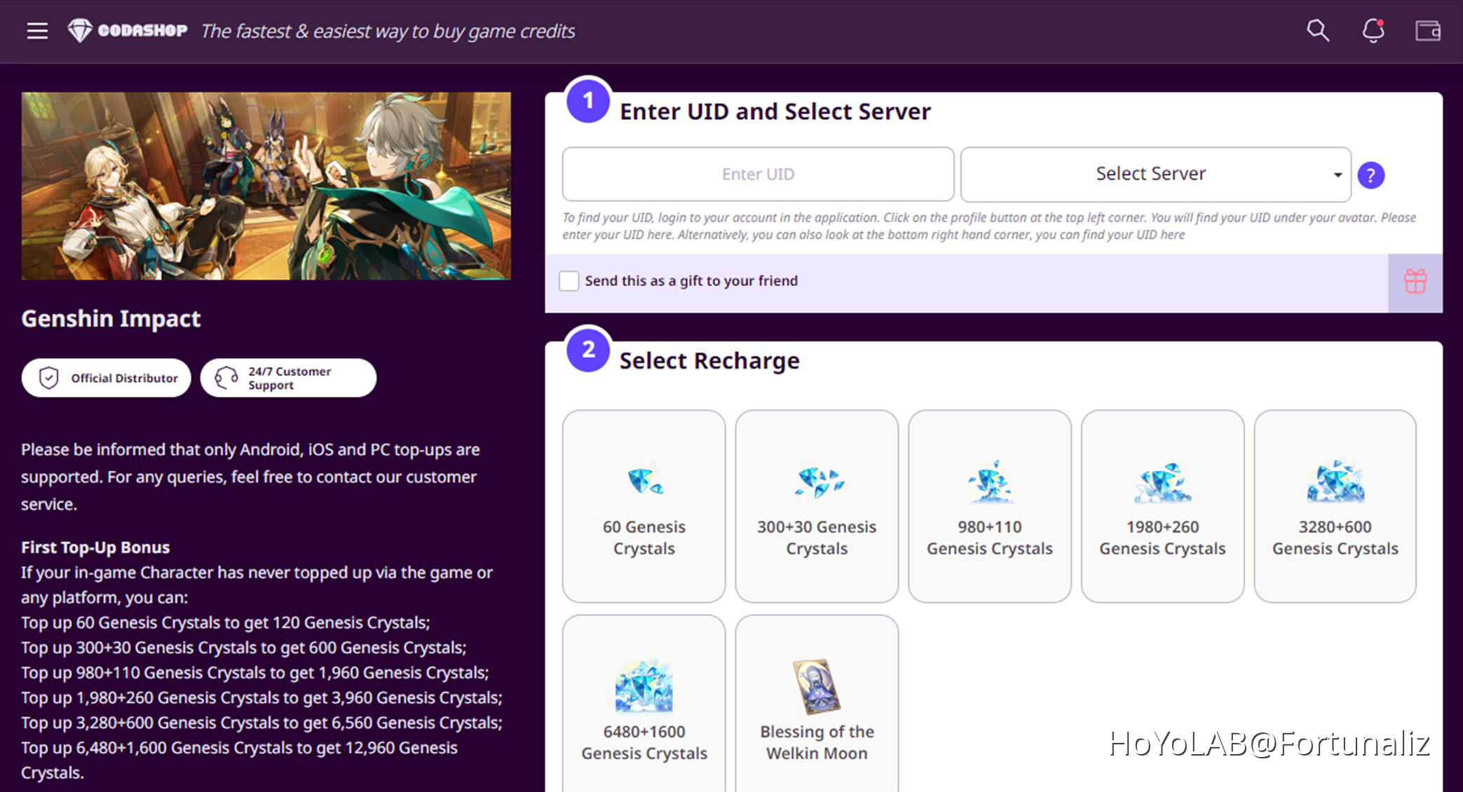 Made a codashop acc now (Gm y'all! ^^) Genshin Impact | HoYoLAB