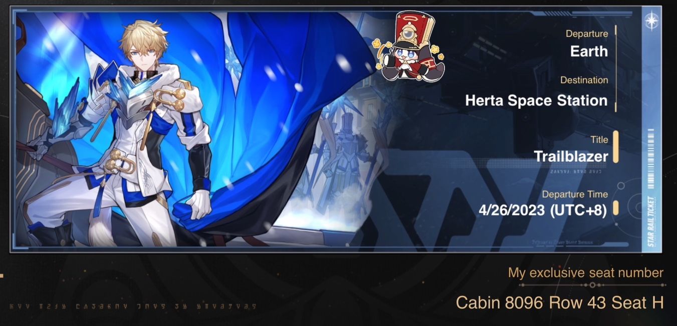 HSR Ticket Honkai: Star Rail | HoYoLAB