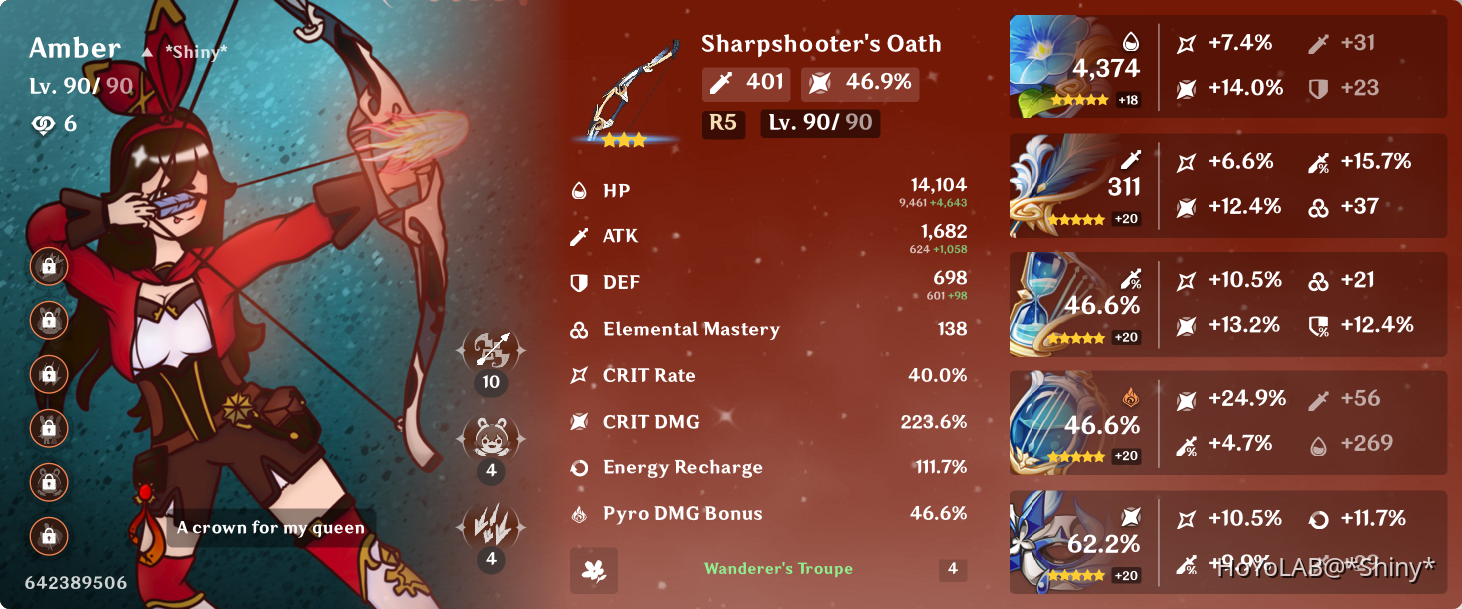 DPS AMBER YALL (mildly updated-check description) Genshin Impact | HoYoLAB