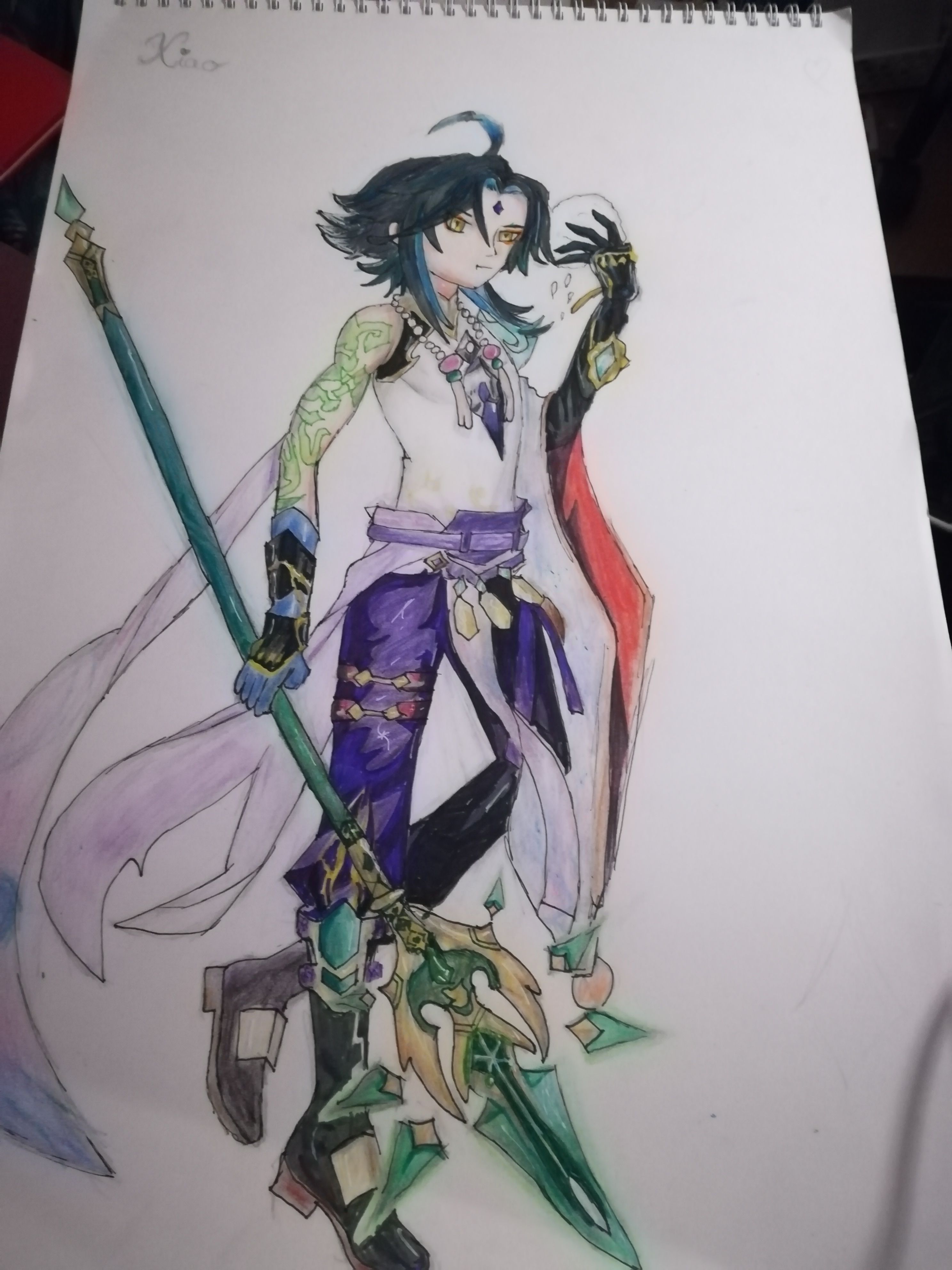 Xiao fanart Genshin Impact | HoYoLAB