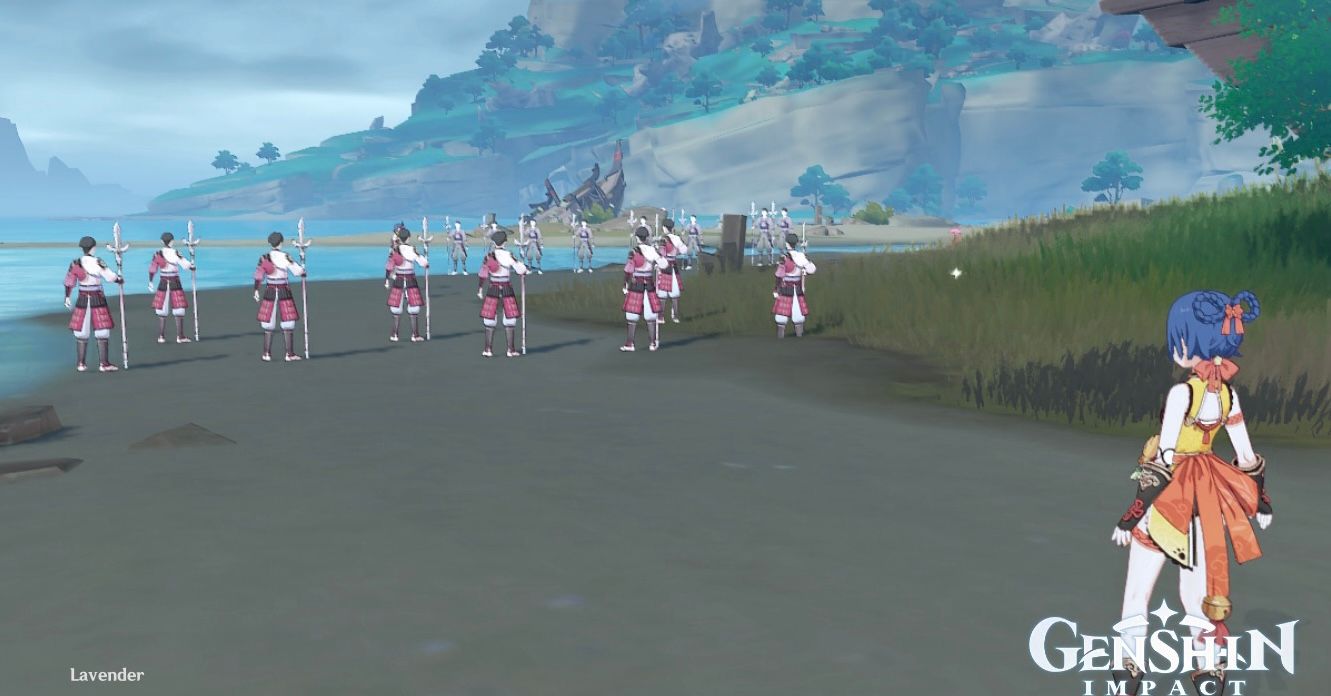 Just getting the first class seat before the resistance in Inazuma ...