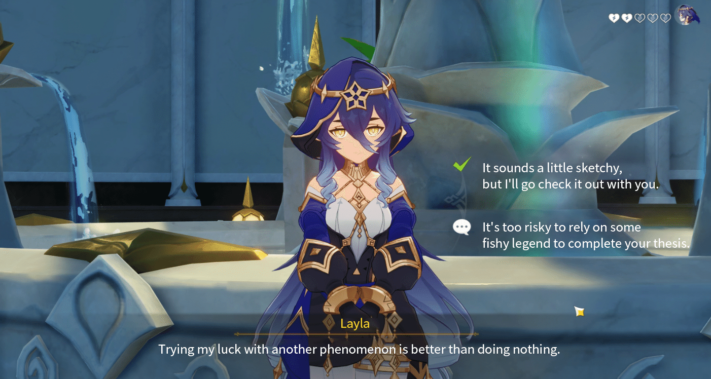 [V3.6] Layla Hangout Event All Endings Guide Genshin Impact | HoYoLAB