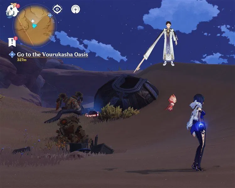 Suddenly Chlothar become your guide 💀 Genshin Impact | HoYoLAB