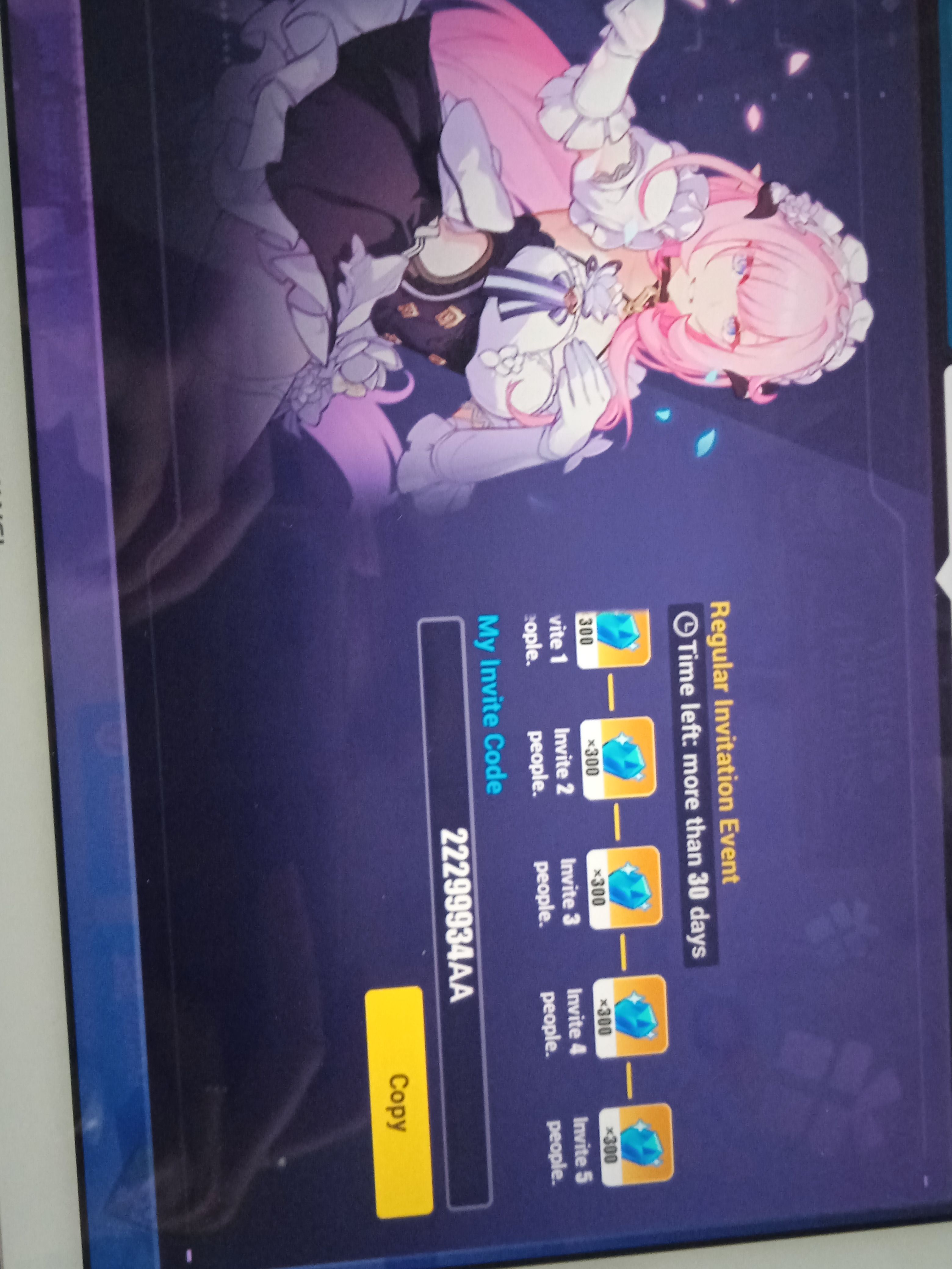 30 days until you can get my code!! Honkai Impact 3rd | HoYoLAB