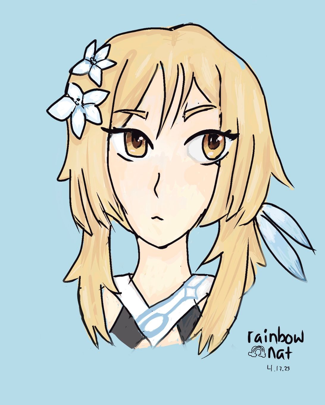 Lumine fan art! Genshin Impact | HoYoLAB