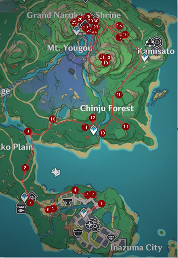 The Sakura Trail Genshin Impact | HoYoLAB