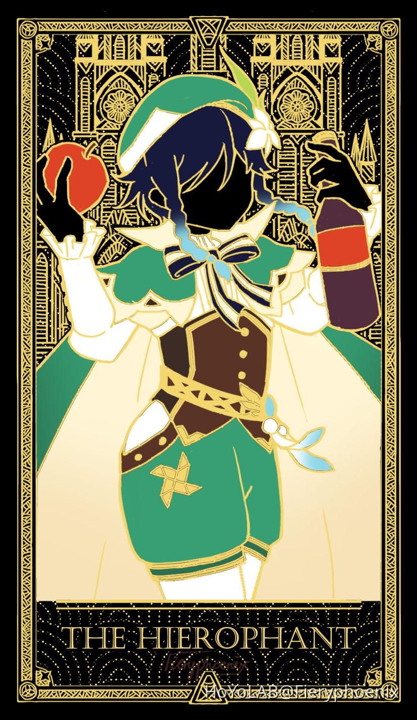 Tarot cards - Venti Genshin Impact | HoYoLAB