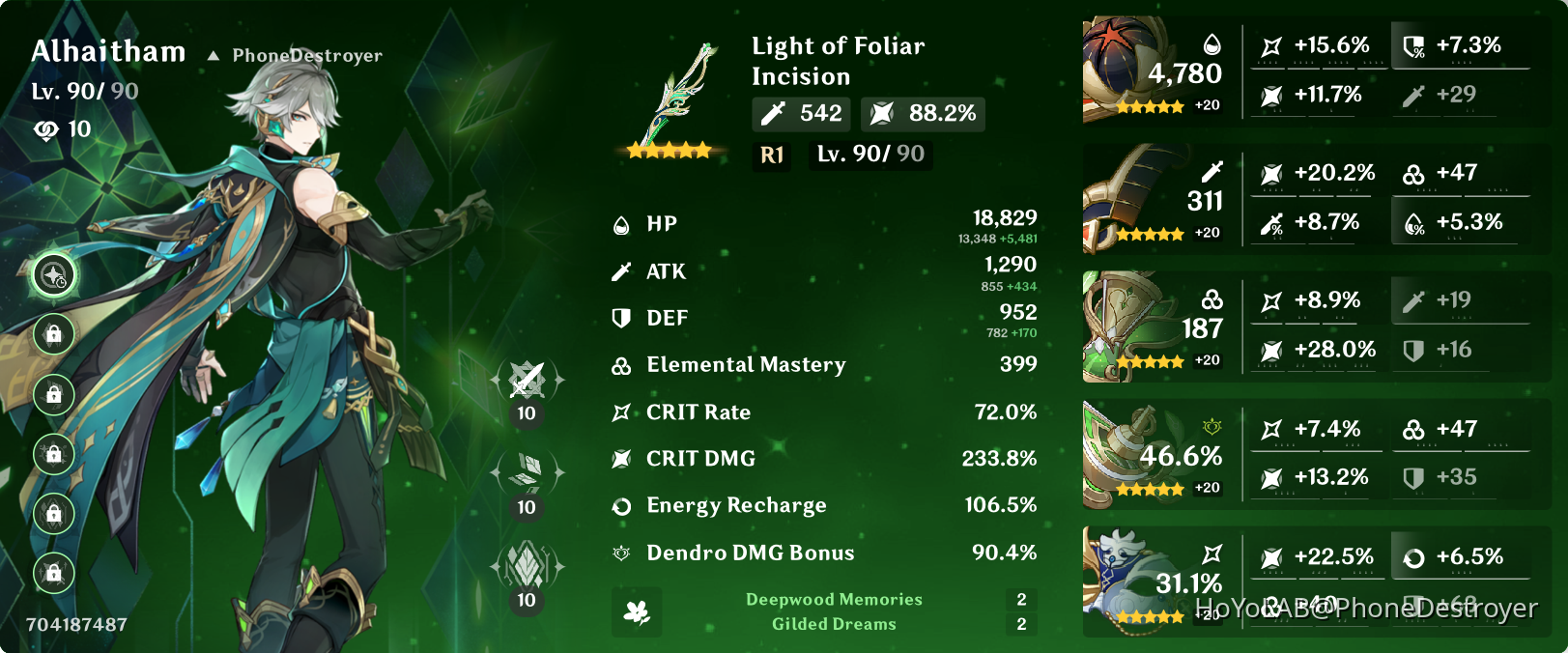 My current Dendro team set-up! Genshin Impact | HoYoLAB