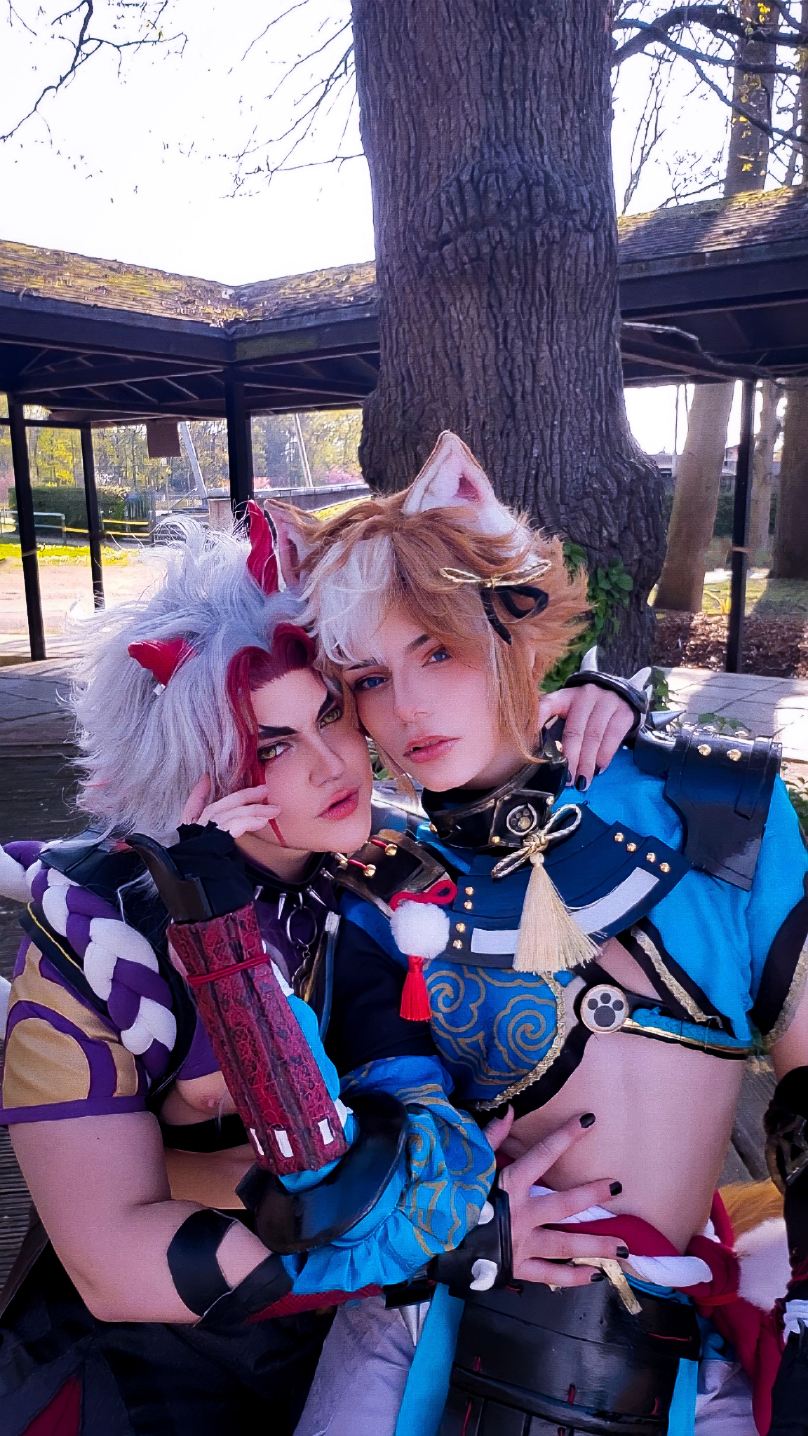 gorou and arataki itto Genshin Impact | HoYoLAB